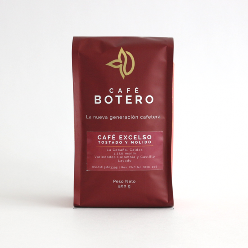 Café Botero Excelso molido x500g